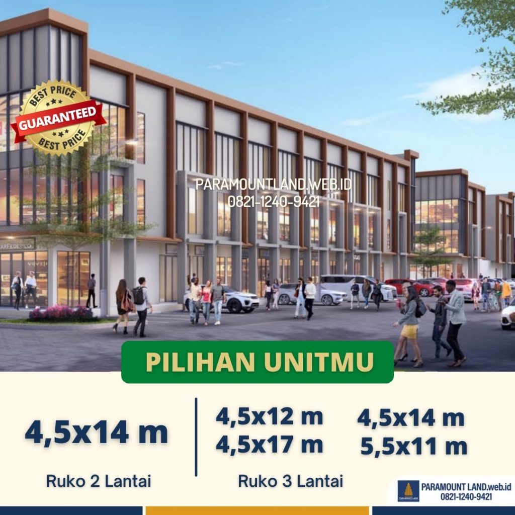 Ruko Maggiore Junction Gading Serpong - Ruko Mewah Paling Ramai