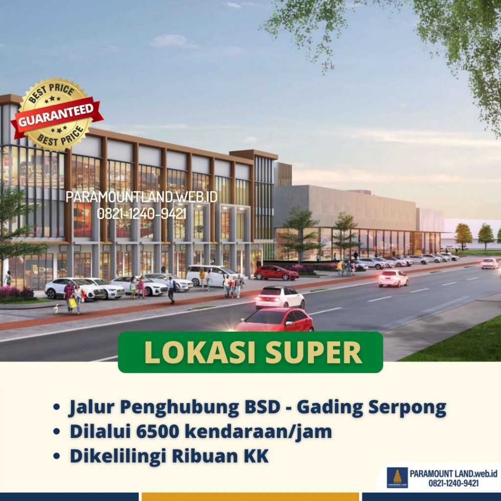 Ruko Maggiore Junction Gading Serpong - Ruko Mewah Paling Ramai
